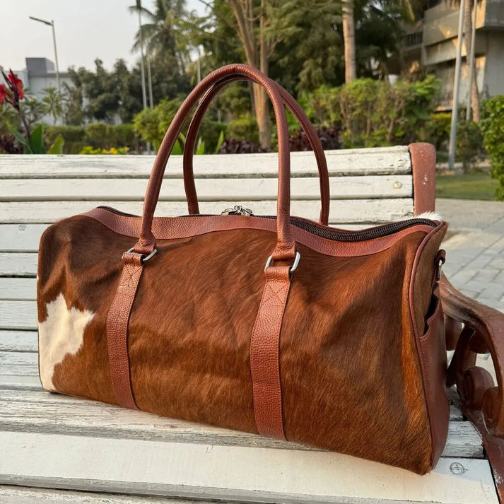 Cowhide Duffle Bag – Cowhide Kingdom